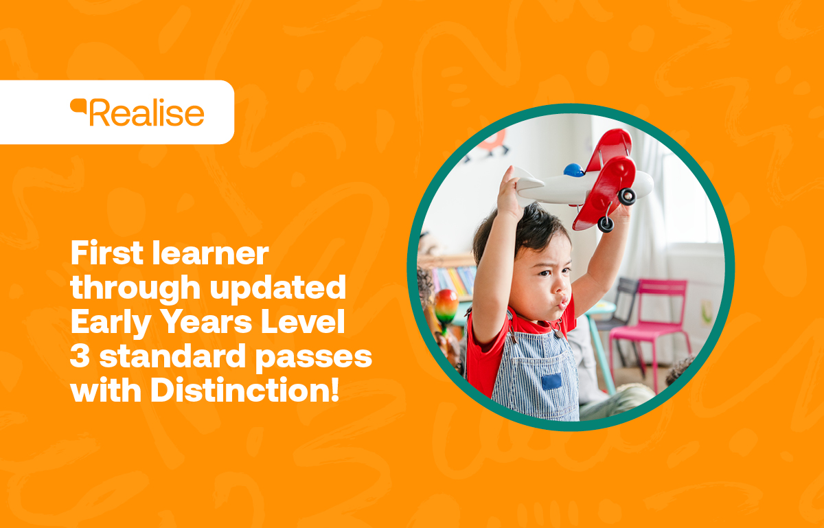 New Level 3 Early Years Standard Leads to Distinction for Amina